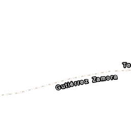 Mapa de Tecolutla en Veracruz, con vista satélite