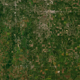 Porter County Contour Map