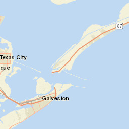 Galveston County Districts Map