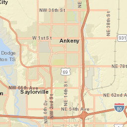 Dallas County, Iowa, Iowa DNR, Esri, HERE, Garmin, NGA, USGS, NPS ...