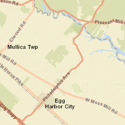 Atlantic County Historic Aerial View