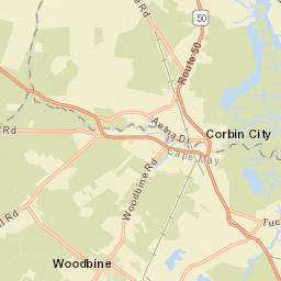 Atlantic County Historic Aerial View