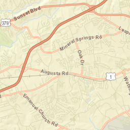 SC State Maintained Roads