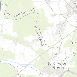 Geoportal Berlin, Esri, HERE, Garmin, USGS, NGA