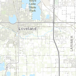 City of Greeley, Bureau of Land Management, Esri, HERE, Garmin ...