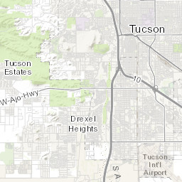 City of Tucson, Bureau of Land Management, Esri, HERE, Garmin, USGS ...