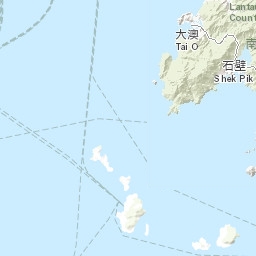 Hong Kong Topographic Map