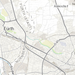 Stadtplan Fürth