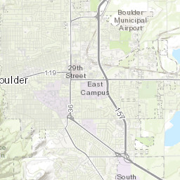 Boulder Residential Zoning Map