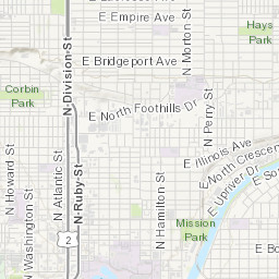 City of Spokane, Spokane County, Bureau of Land Management, Esri Canada ...