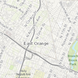 East Orange Wards and Districts
