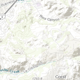 City of El Cajon, SanGIS, Bureau of Land Management, Esri, HERE, Garmin ...