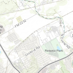 BCAD, Texas Parks & Wildlife, Esri, HERE, Garmin, INCREMENT P, USGS ...