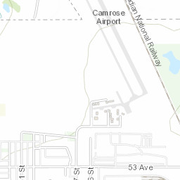 City of Camrose, Province of Alberta, Esri Canada, Esri, HERE, Garmin ...