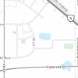 City of Camrose, Province of Alberta, Esri Canada, Esri, HERE, Garmin ...