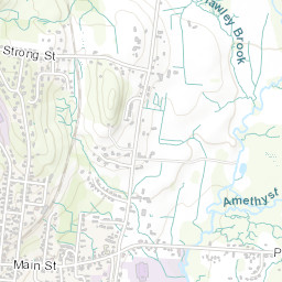 UMass Amherst, Town of Amherst, MassGIS, Esri Canada, Esri, HERE ...