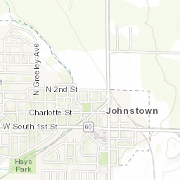 City of Greeley, Bureau of Land Management, Esri, HERE, Garmin ...