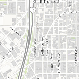 City of Seattle, Bureau of Land Management, Esri Canada, Esri, HERE ...
