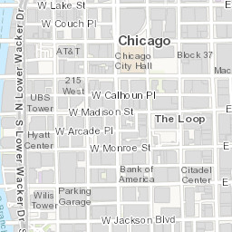 Chicago Topo Map