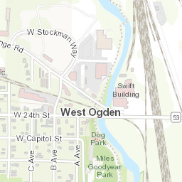 Ogden City, Bureau of Land Management, Utah AGRC, Esri, HERE, Garmin ...