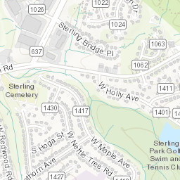 Trails and Features of Claude Moore Park