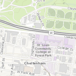 County of St. Louis, Missouri Dept. of Conservation, Esri, HERE, Garmin ...