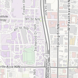 Georgia Tech Campus Map