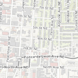 Georgia Tech Campus Map