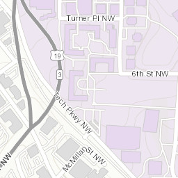 Georgia Tech Campus Map