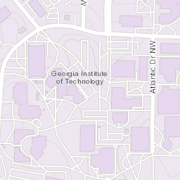 Georgia Tech Campus Map