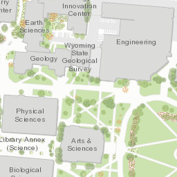University of Wyoming, Bureau of Land Management, Esri, HERE, Garmin ...