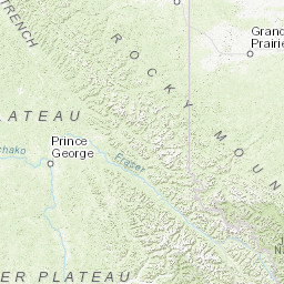 Alberta County Municipal District Map
